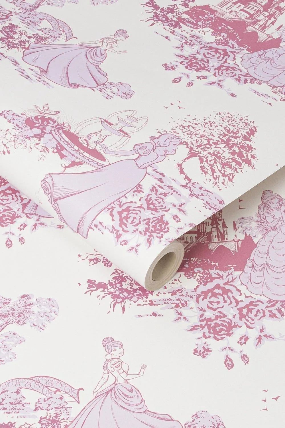 Princess Toile Wallpaper – Kids Wallpaper Company