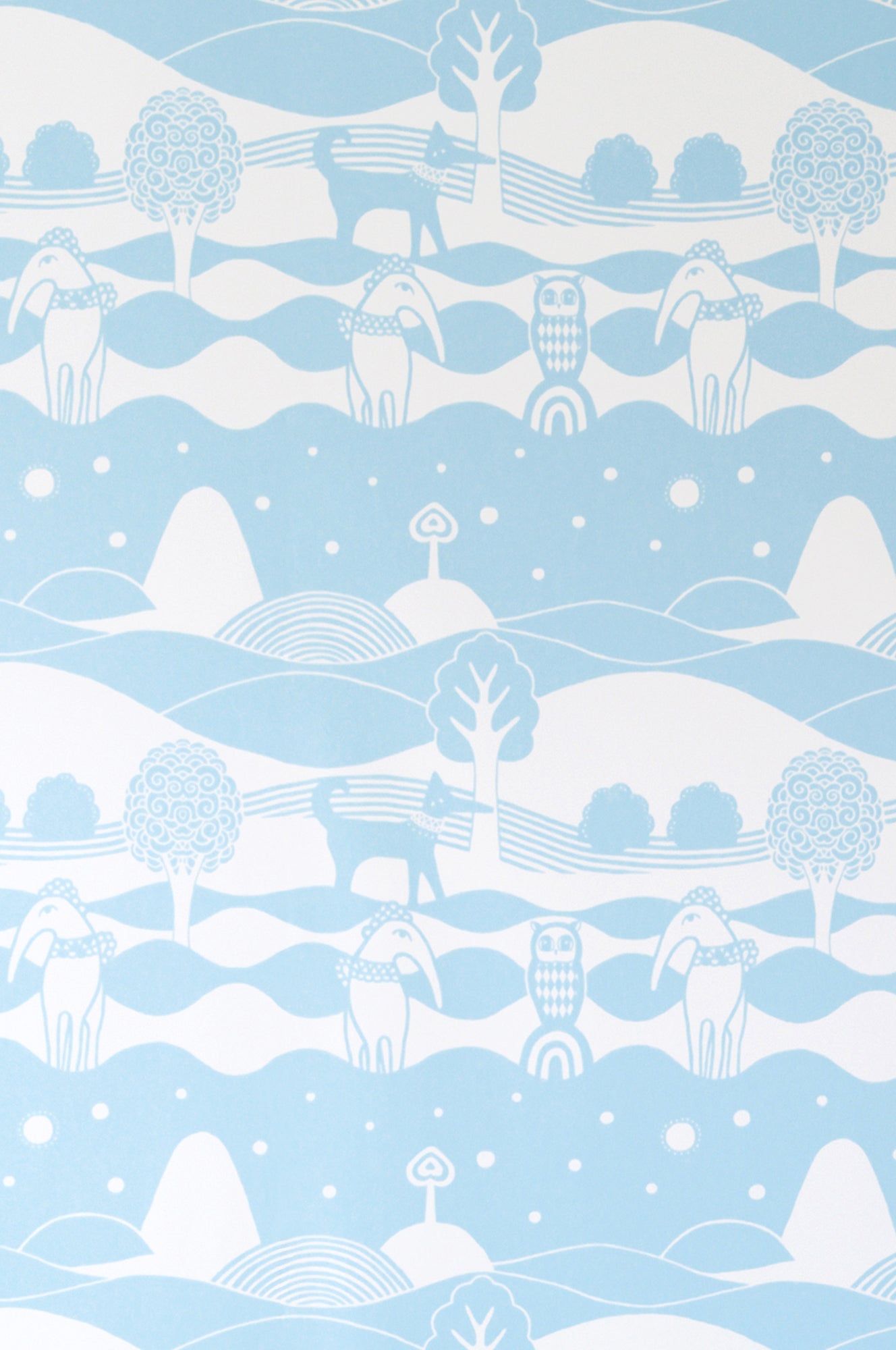 Heaven Sky & In Between Wallpaper – Kids Wallpaper Company