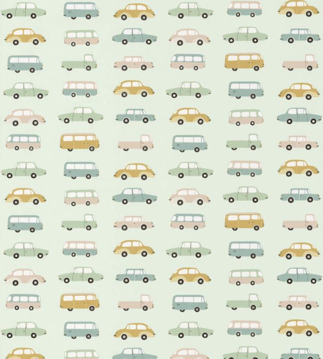 All Over Vintage Cars Children's Wallpaper | Kids Wallpaper – Kids ...